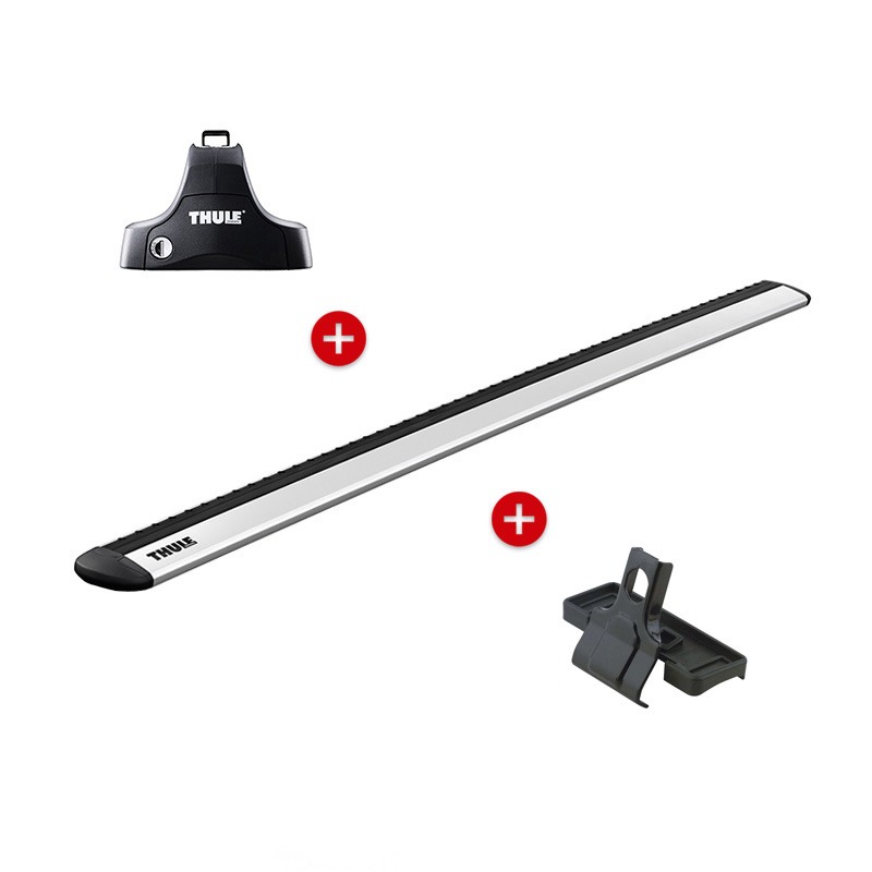 Combo: Thule Rapid System 754 + Wing Bar Evo + Kit 1xxx